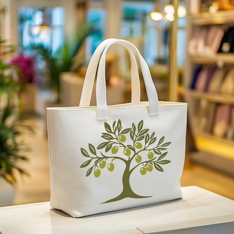 Olive Fruit Tree Vector File for Cutting, Vinyl, Laser, SVG, Cricut ...