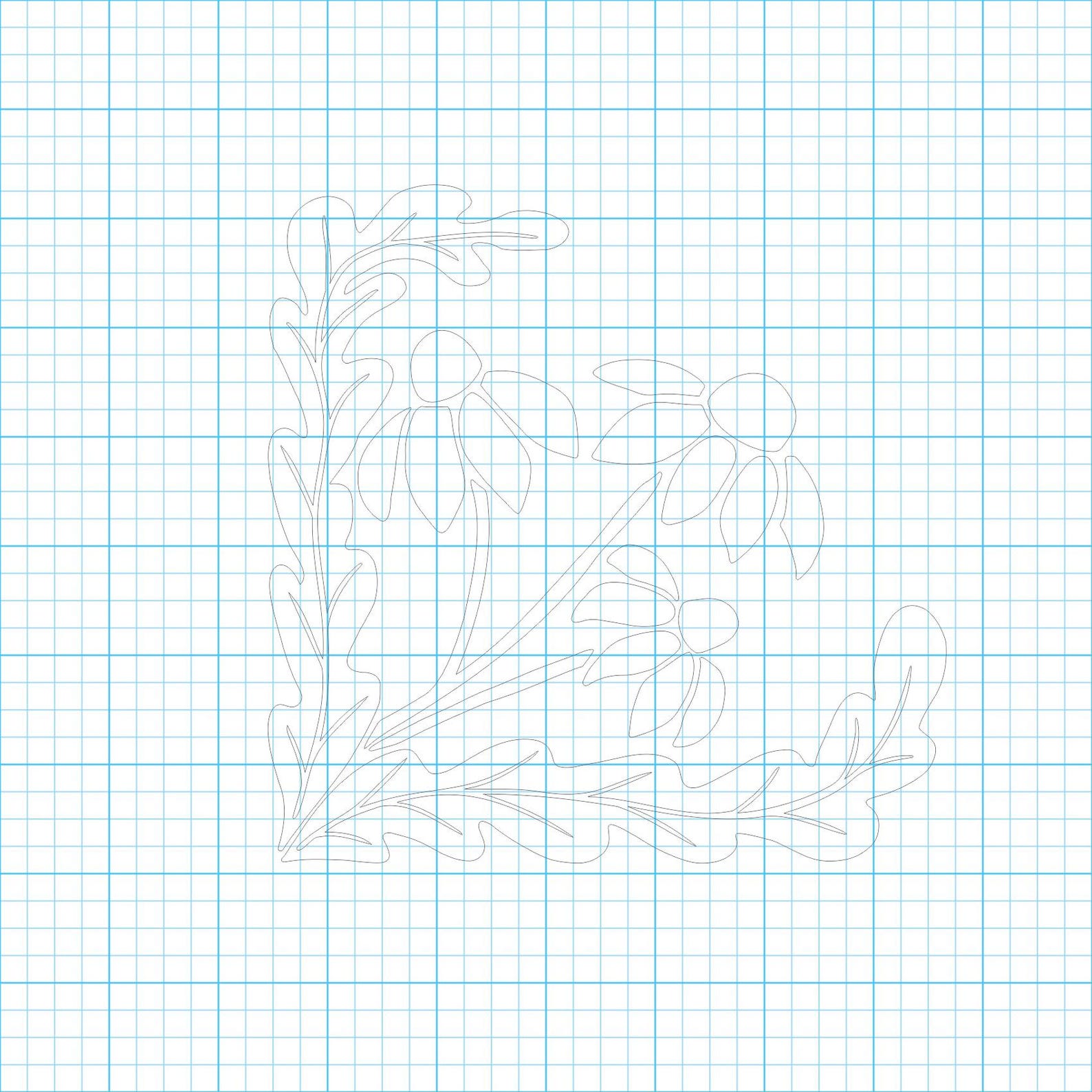 Coneflower Rudbeckia Flower Corner Daisy Vector File for Print, Cut ...