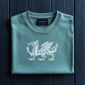 Welsh Dragon Mythical Legend Vector File for Cutting, Vinyl, Laser ...
