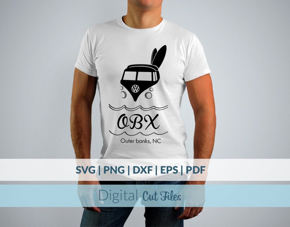 OBX SVG Outer Banks Digital file Cutter Clip art Cricut | Etsy