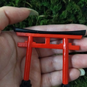 Miniature Torii Gate - Torii Gate - Miniatures - Fairy Garden - Resin ...