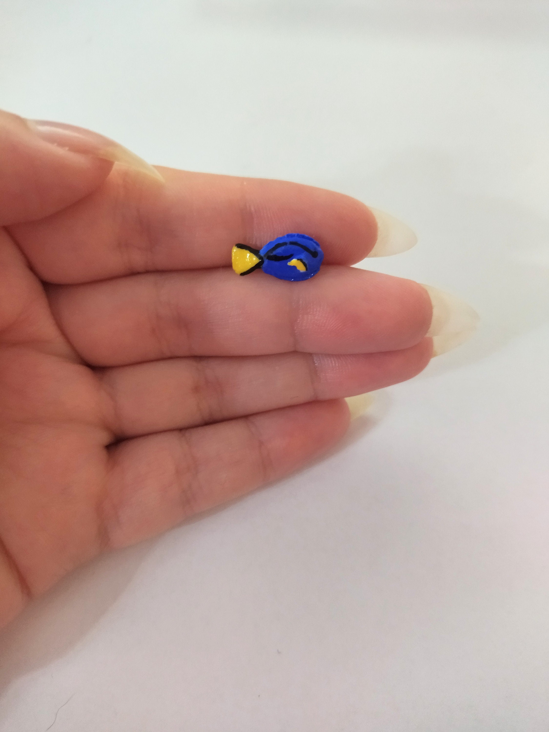 Miniature Fish - Miniature Blue Tang - Blue Tang - Miniature - Fairy ...