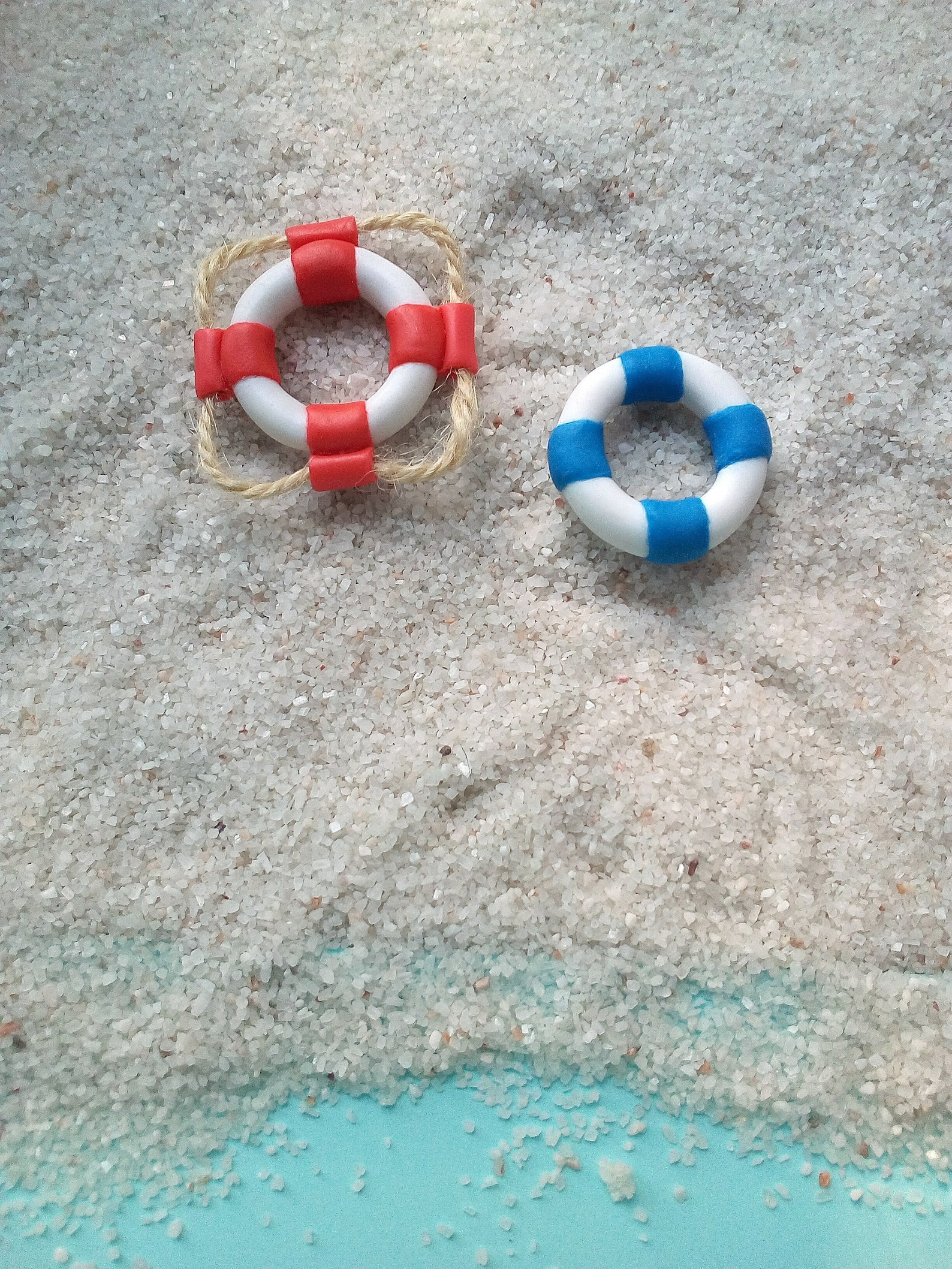 Miniature Life Buoy Miniature Life Ring Miniature Beach - Etsy