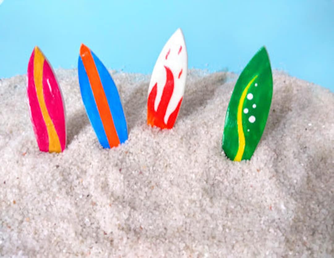 Miniature Surfboard - Beach Accessories - Beach Miniatures - Miniature ...