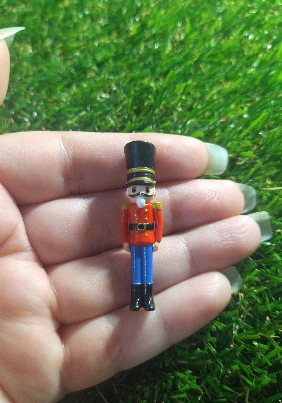 Miniature Nutcracker - Nutcracker - Miniatures - Fairy Garden - Resin ...