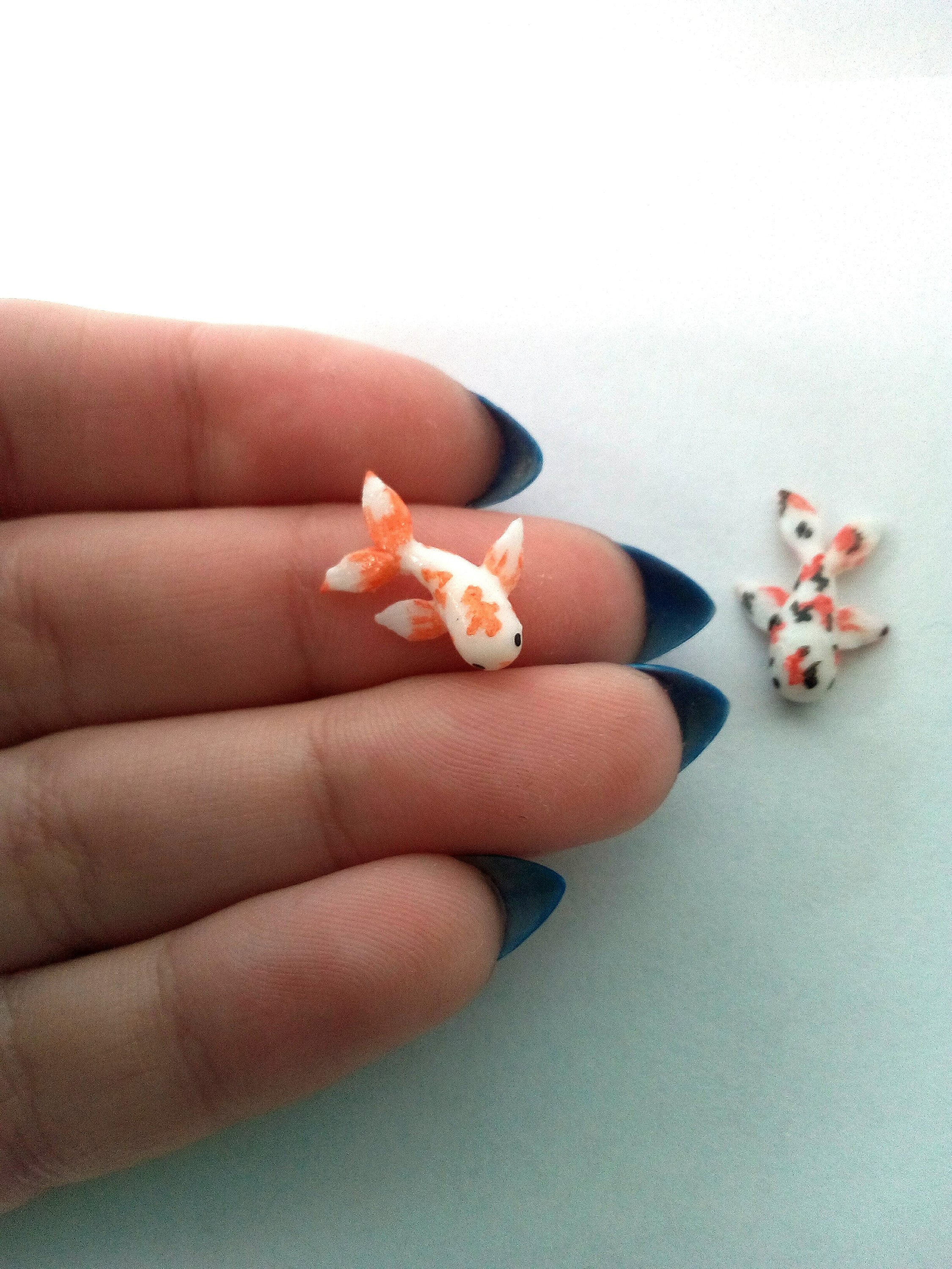 Miniature Fish - Miniature Koi Fish - Koi Fish - Miniature - Fairy ...