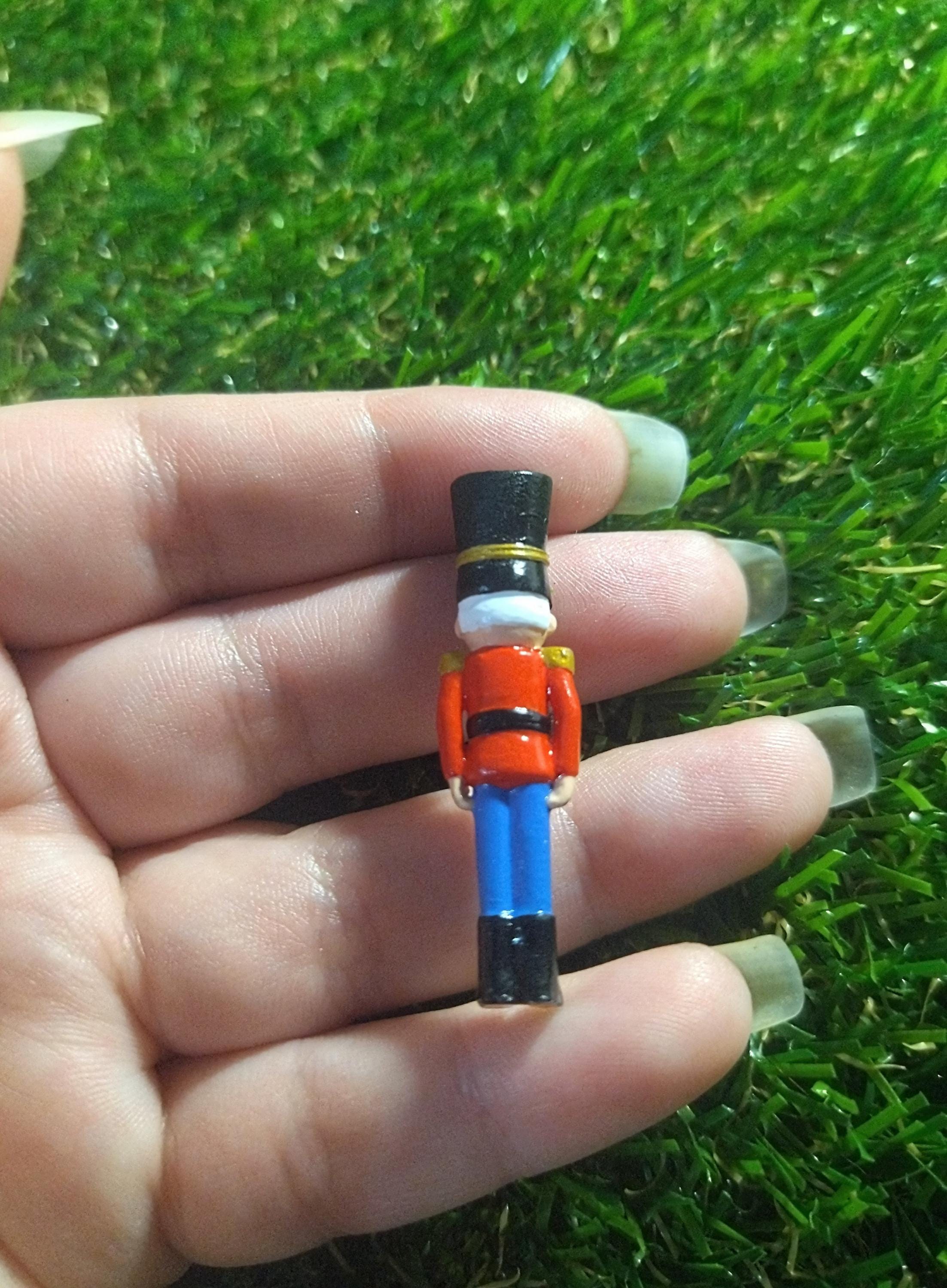 Miniature Nutcracker - Nutcracker - Miniatures - Fairy Garden - Resin ...