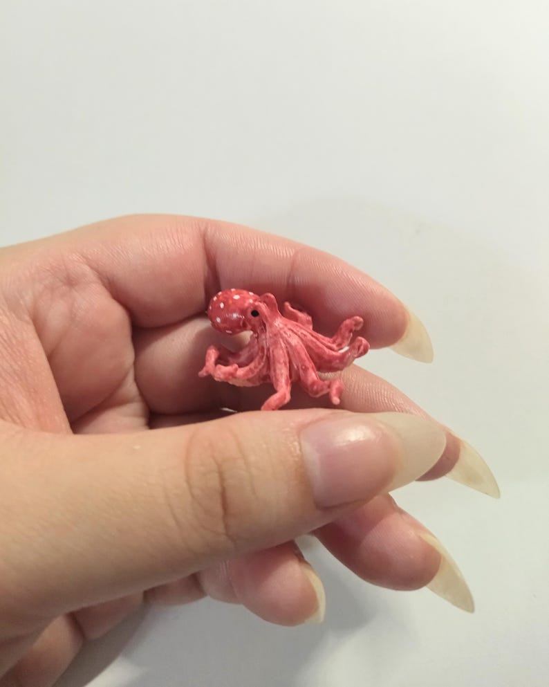 Miniature Octopus - Octopus - Miniature - Fairy Garden - Fairy Garden ...