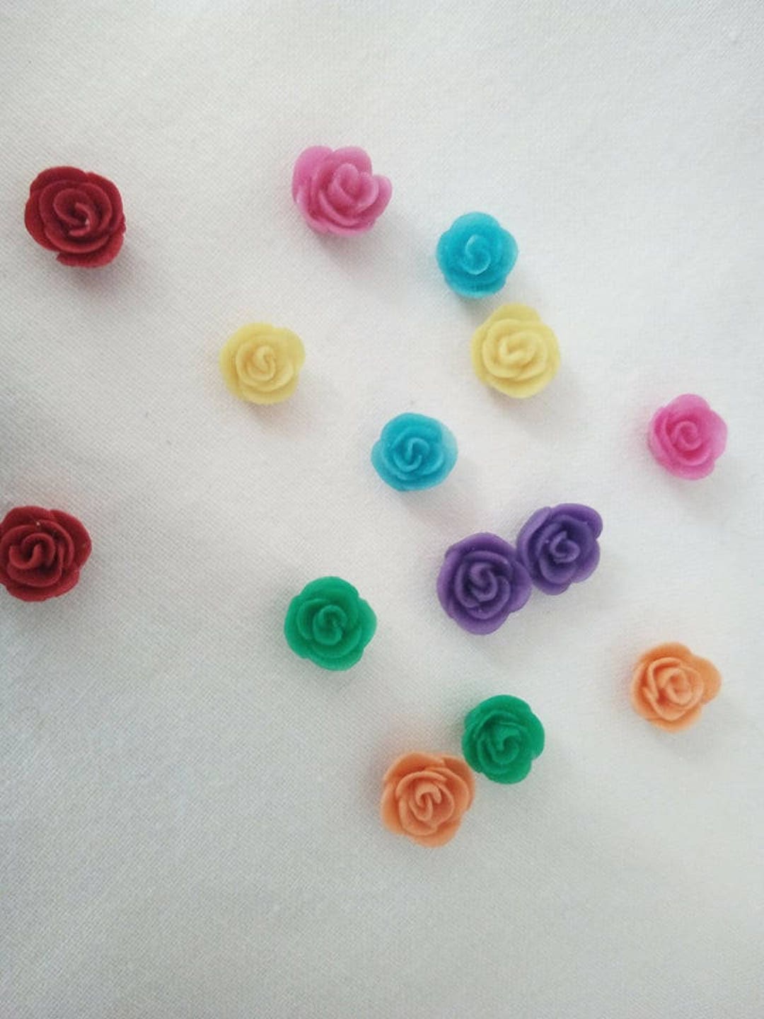 Miniature Roses Handmade Fairy Garden Miniatures Dollhouse Miniatures ...