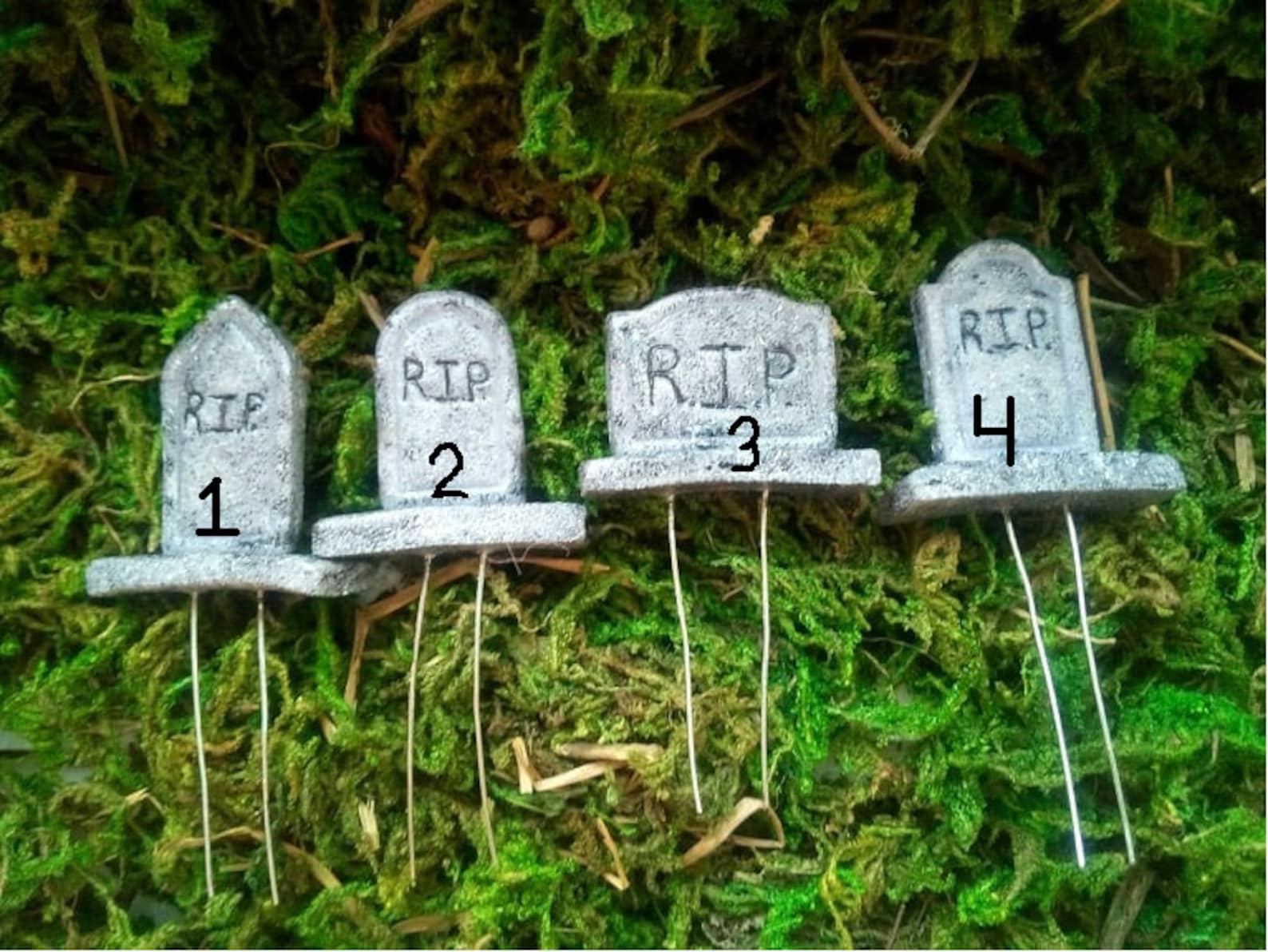 Miniature Tombstone Tombstones Miniature Graveyard Fairy - Etsy UK