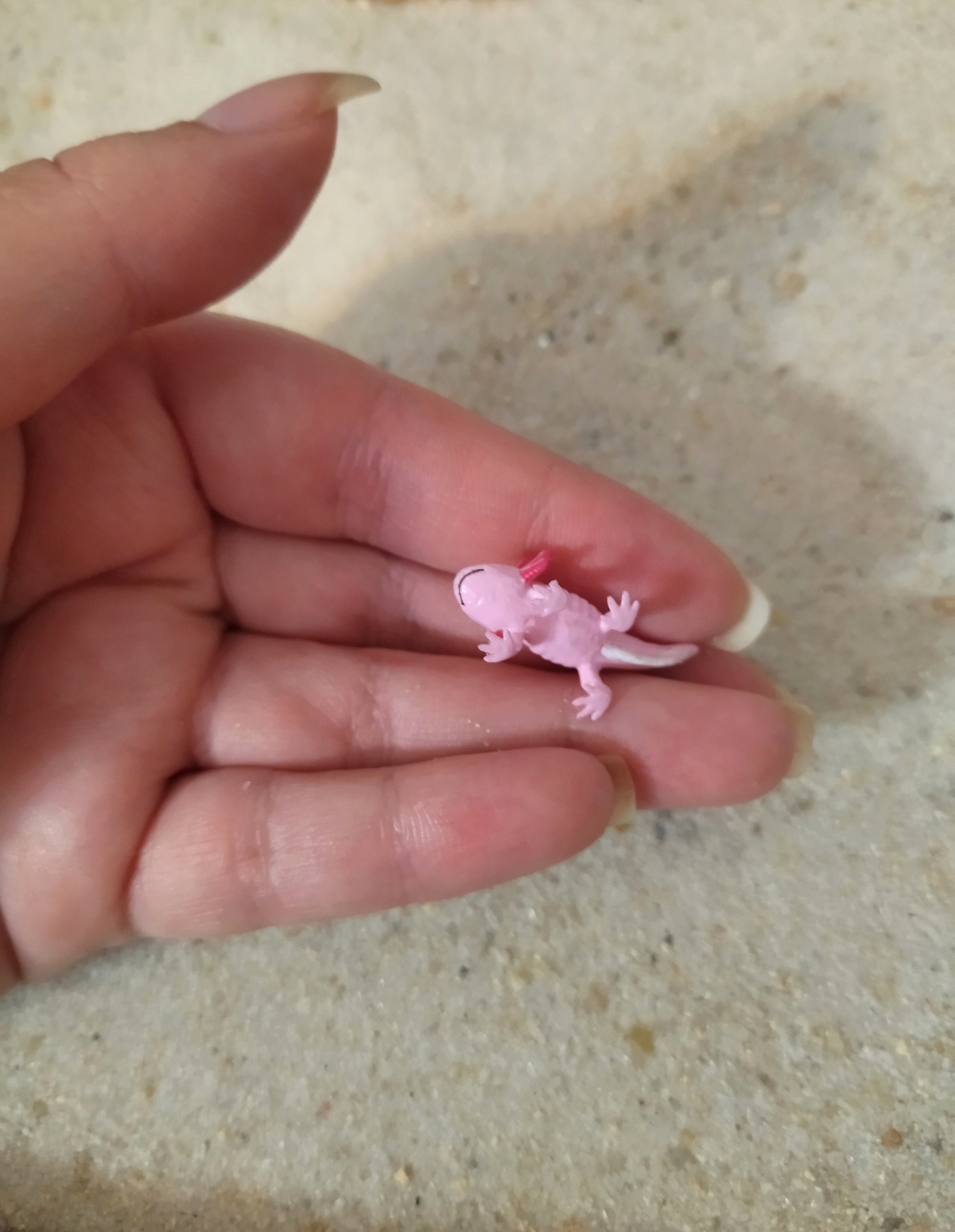 Miniature Axolotl Axolotl Miniatures Fairy Garden - Etsy UK