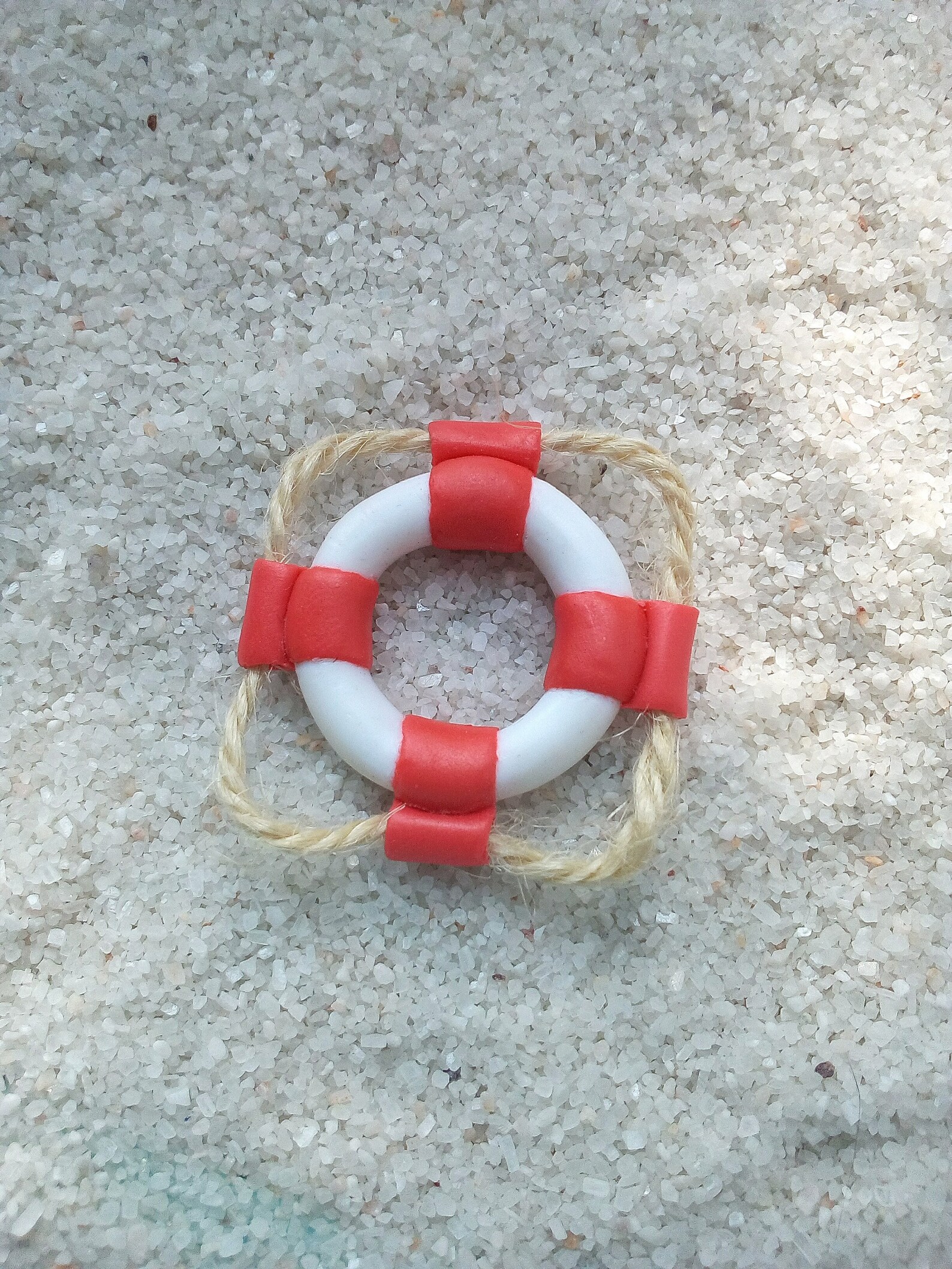 Miniature Life Buoy Miniature Life Ring Miniature Beach - Etsy