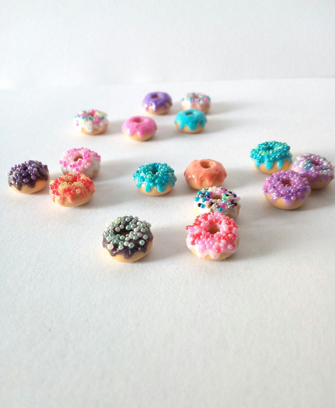 Miniature Donuts - Handmade - Miniature Food - Fairy Garden - Dollhouse ...