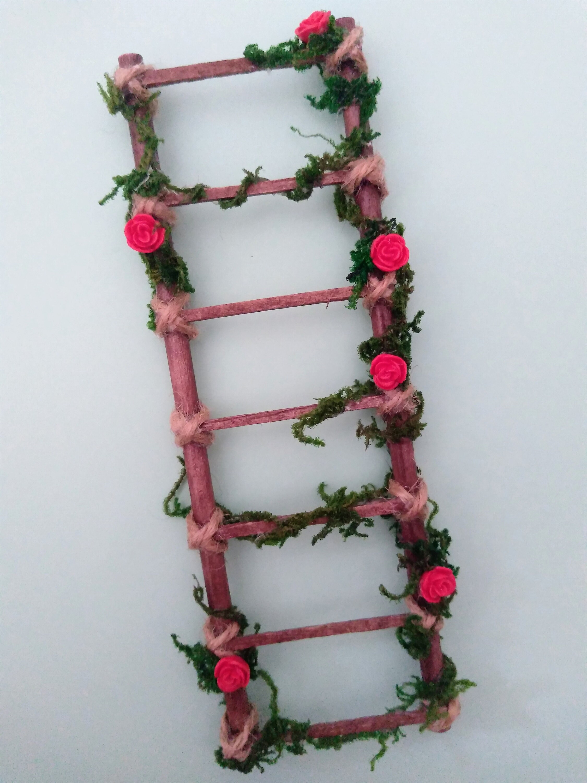 Miniature Ladder Fairy Garden Ladder Fairy Garden Trellis - Etsy
