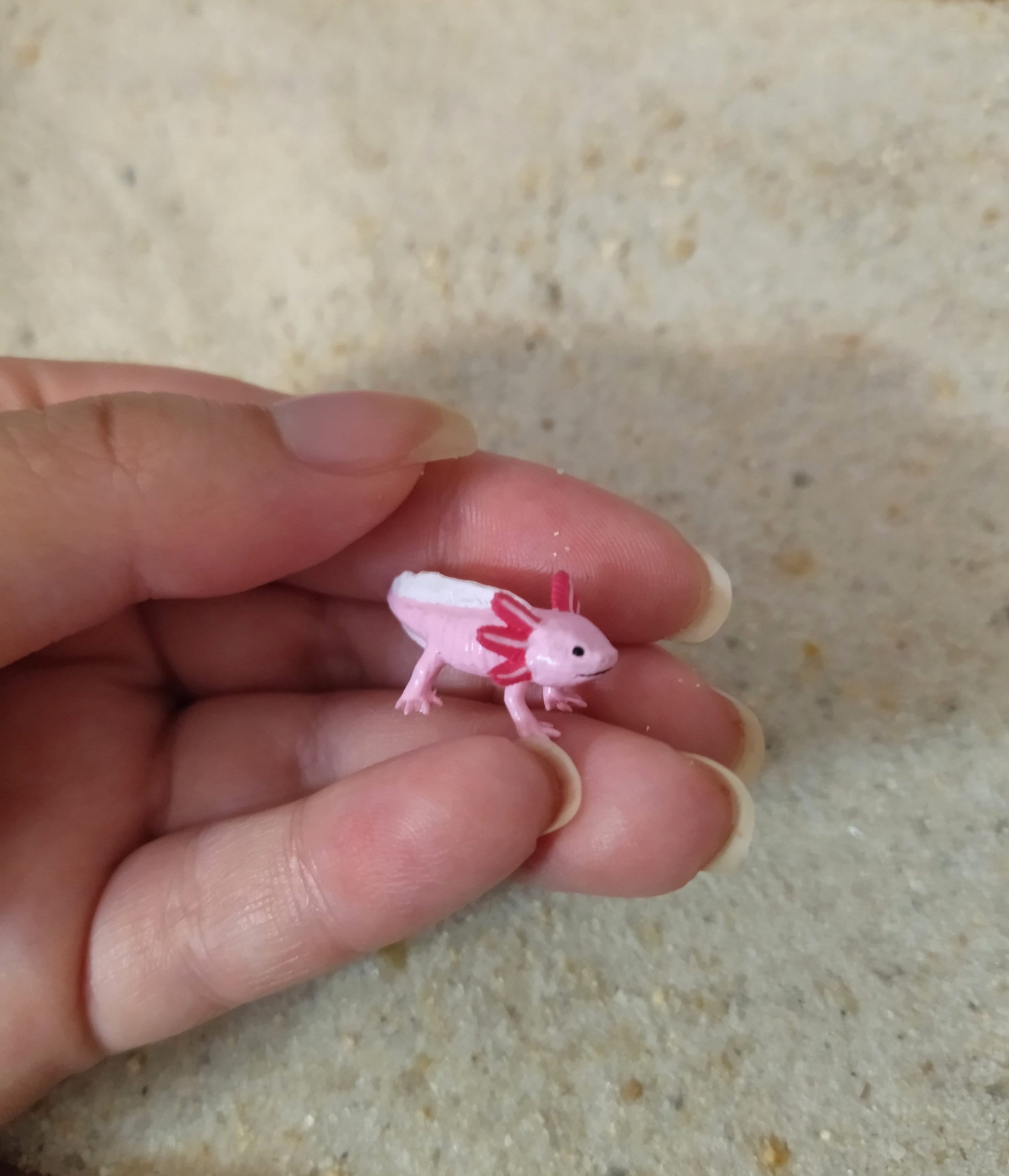 Miniature Axolotl - Axolotl - Miniatures - Fairy Garden - Resin - Etsy