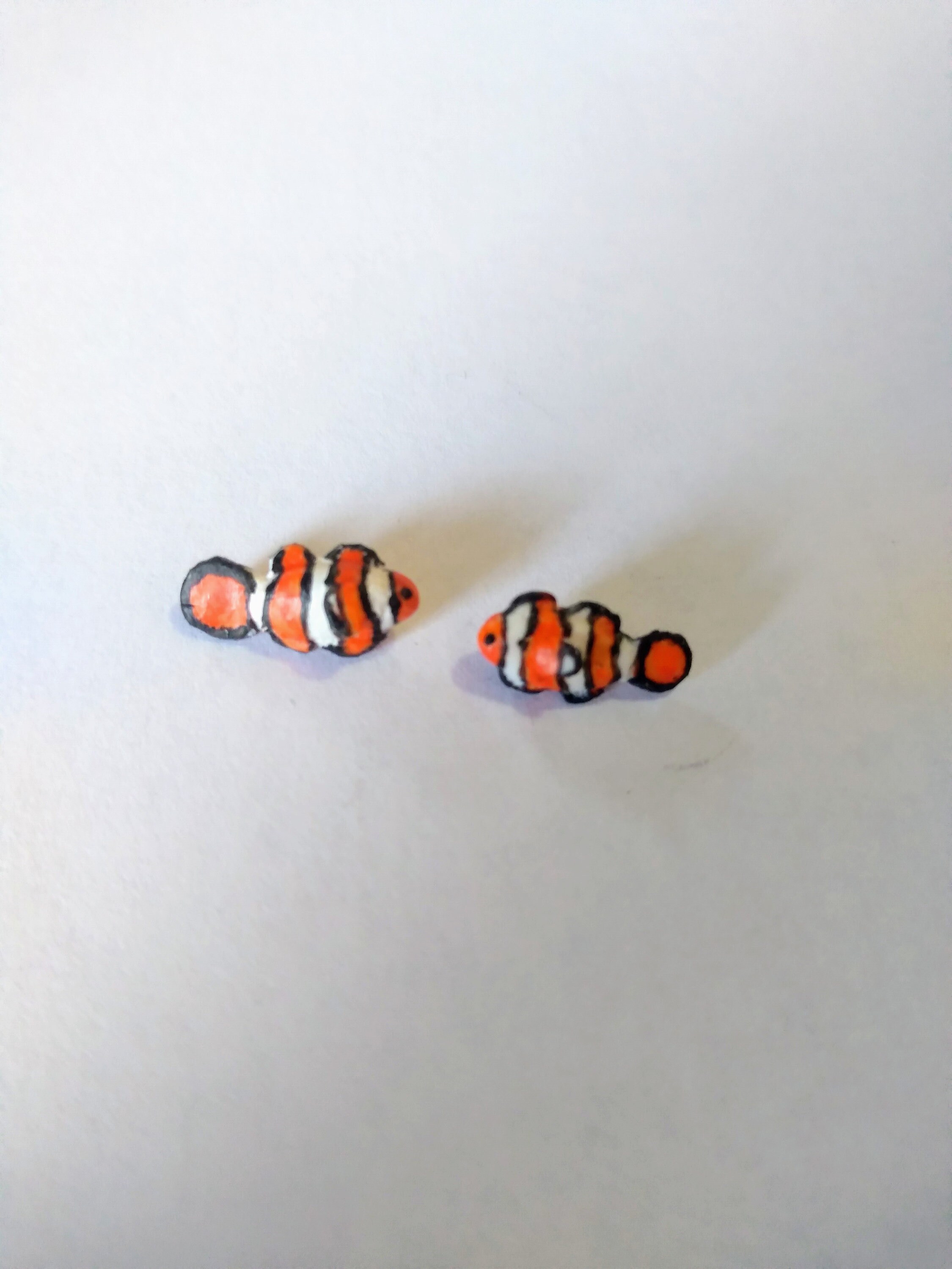 Miniature Fish - Miniature Clown Fish - Clown Fish - Miniature - Fairy ...