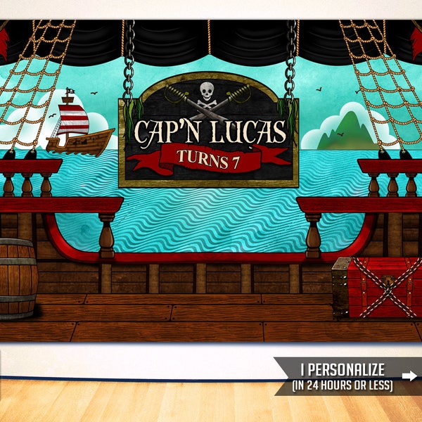 Pirate Party Sign - Etsy