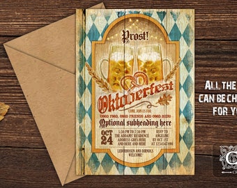 German Birthday Invitations, - Etsy