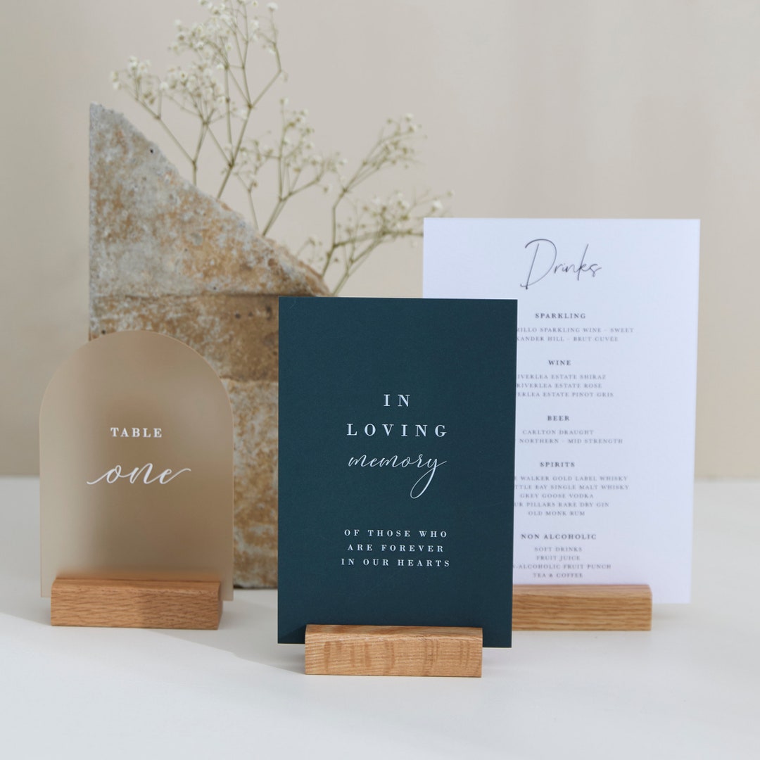 Small Wooden Display Block Stands | Signage Stands | Wooded Display - Etsy