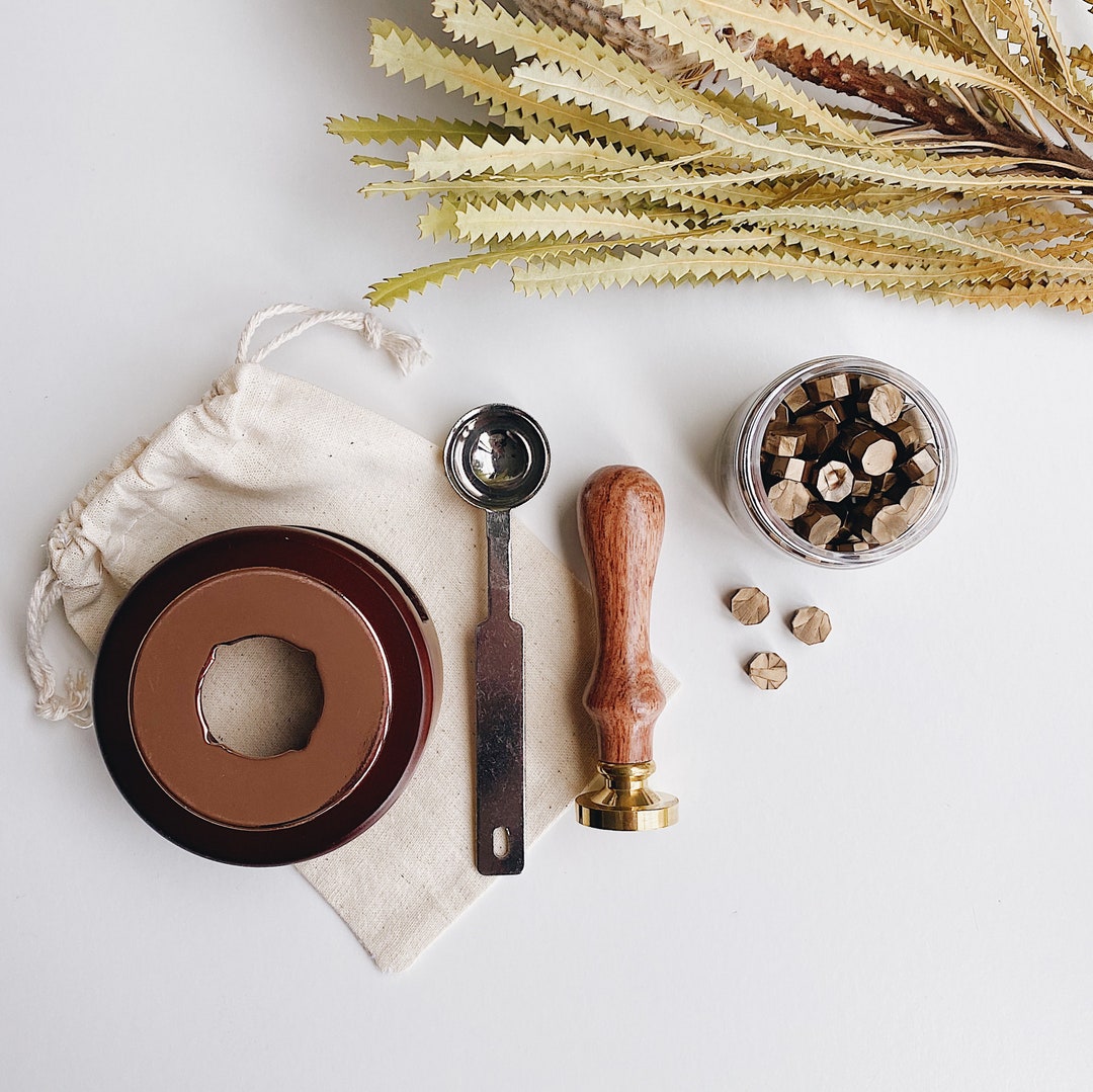 Wax Seal Kit DIY Beginner Kit Wax Sealing Wax Kit Wax - Etsy