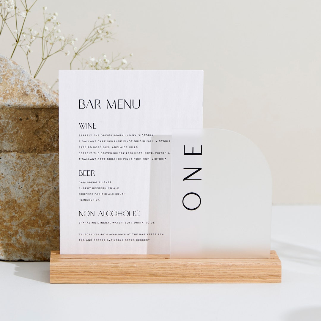 Large Dual Wooden Display Block Stands | Signage Stands | Wooded ...