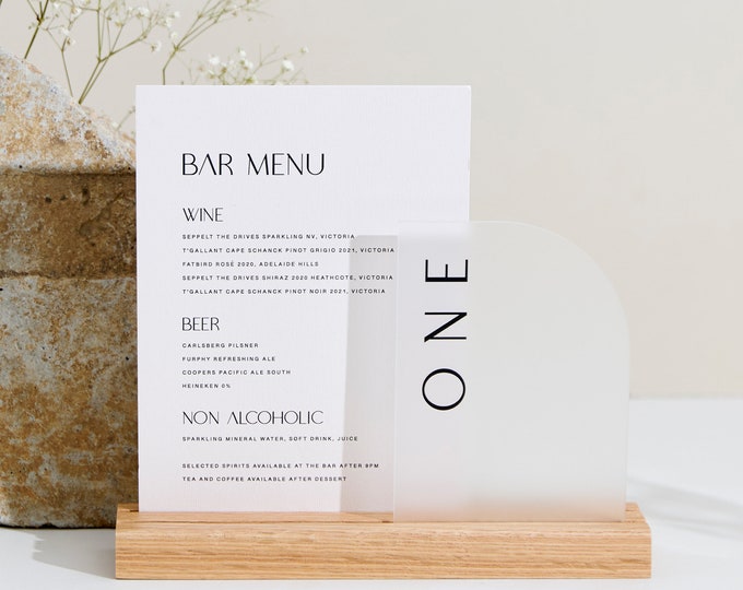 Large Dual Wooden Display Block Stands | Signage Stands | Wooded ...
