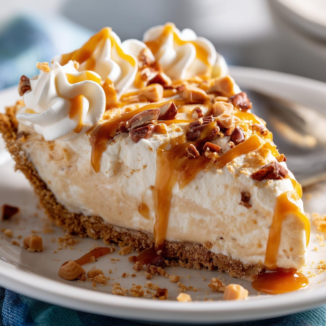 No Bake Butterscotch Pudding Pie Recipe PDF, Easy Creamy Dessert ...