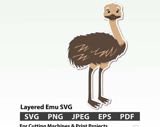 Emu Paper Craft Printable Australian Animal Finger Puppet Kids Craft ...