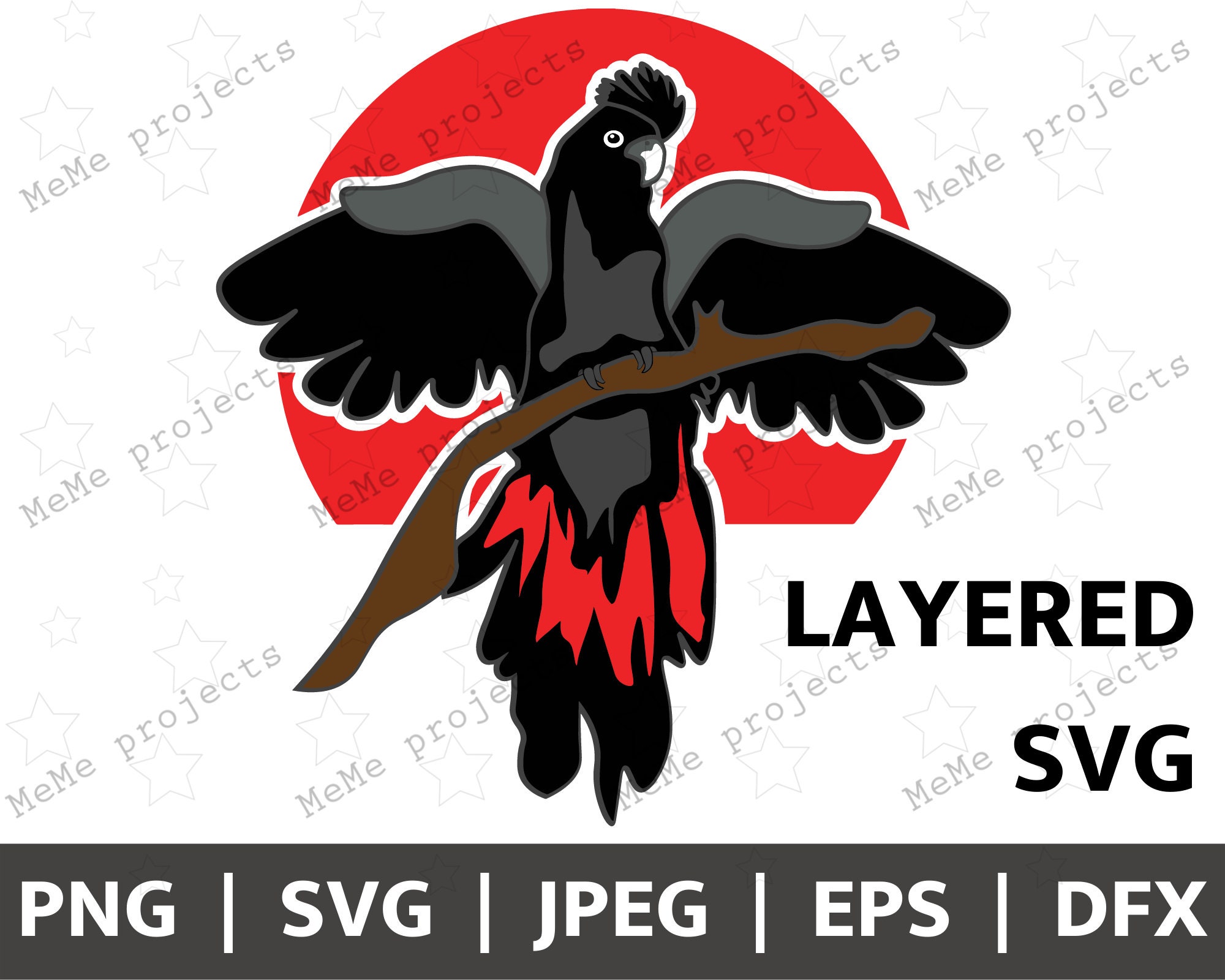 Australian Bird Bundle Galah Cockatoo Magpie - Etsy