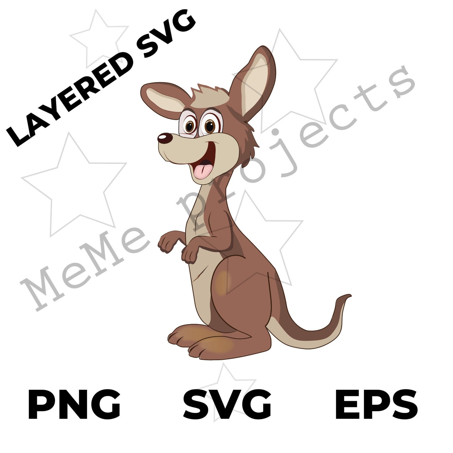 Australian Animal Pack Koala Kangaroo Emu Echidna - Etsy