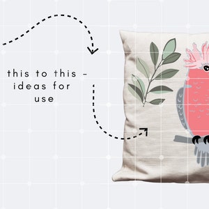 Australian Pink and Grey Galah | Layered Galah Cricut | Galah SVG ...