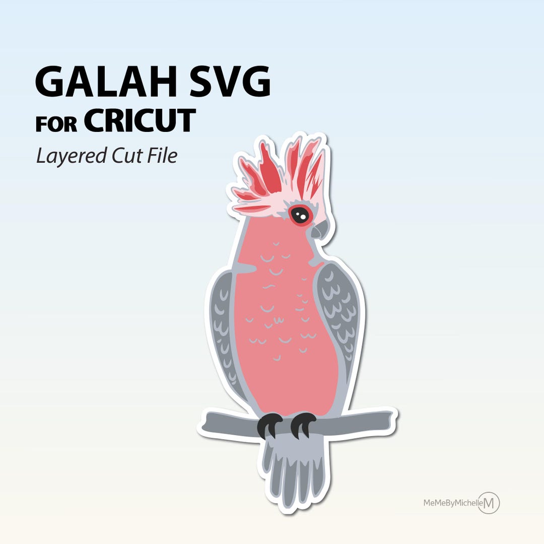 Galah SVG | Australian Bird Clipart (digital Download) - Etsy