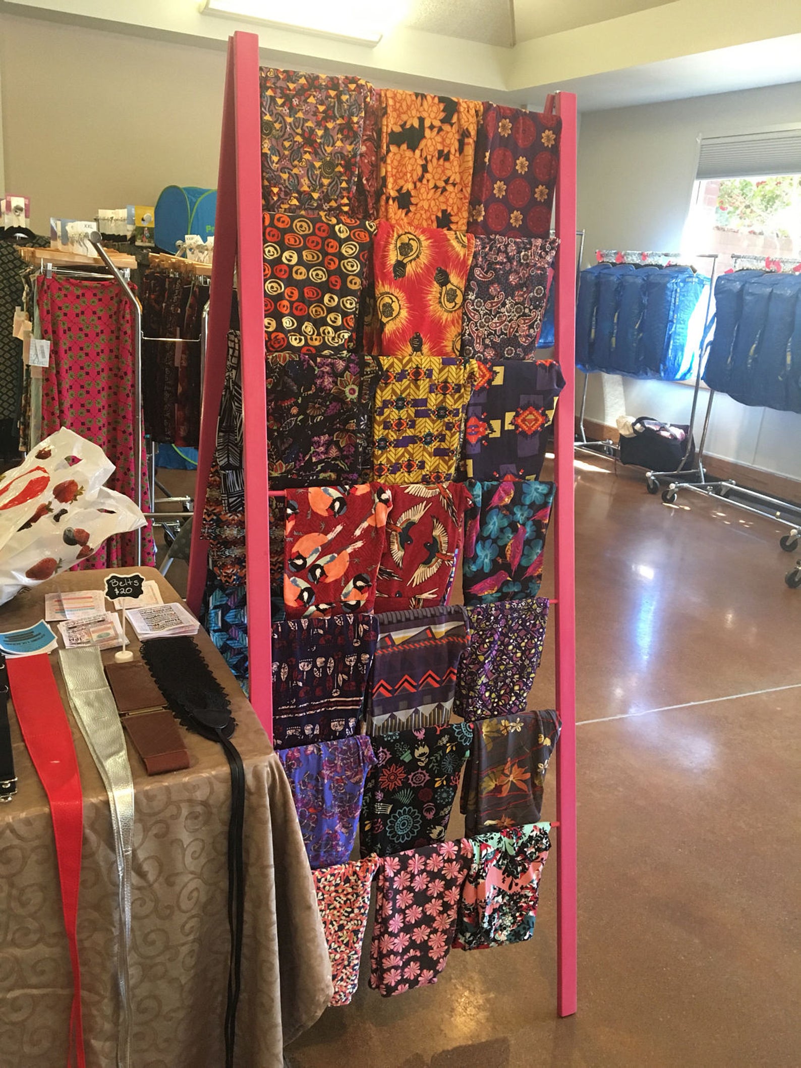 6 Ft Portable / Folding Leggings Display Ladder / Rack Home Boutique - Etsy
