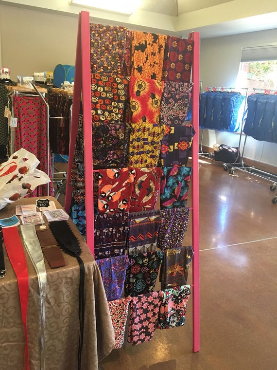 6 Ft Portable / Folding Leggings Display Ladder / Rack Home | Etsy