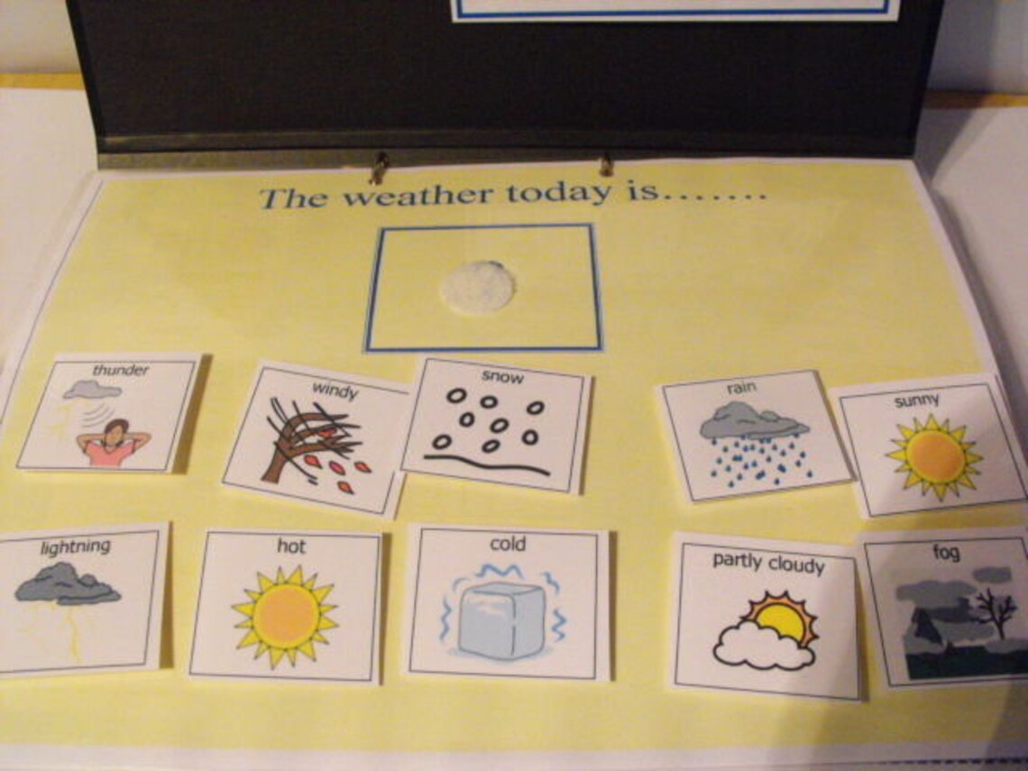 Boardmaker Boys Communication Book | Etsy Canada