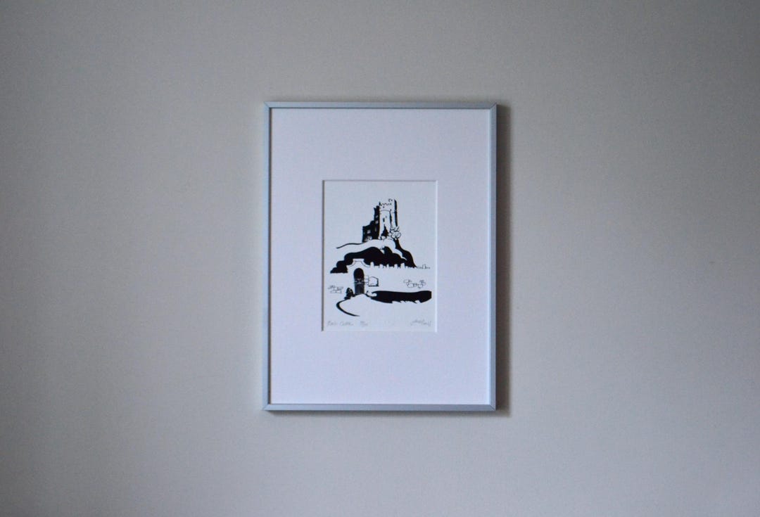 Roch Castle, Giclee Print, Roch Art Print, Castle Rock Art Print ...