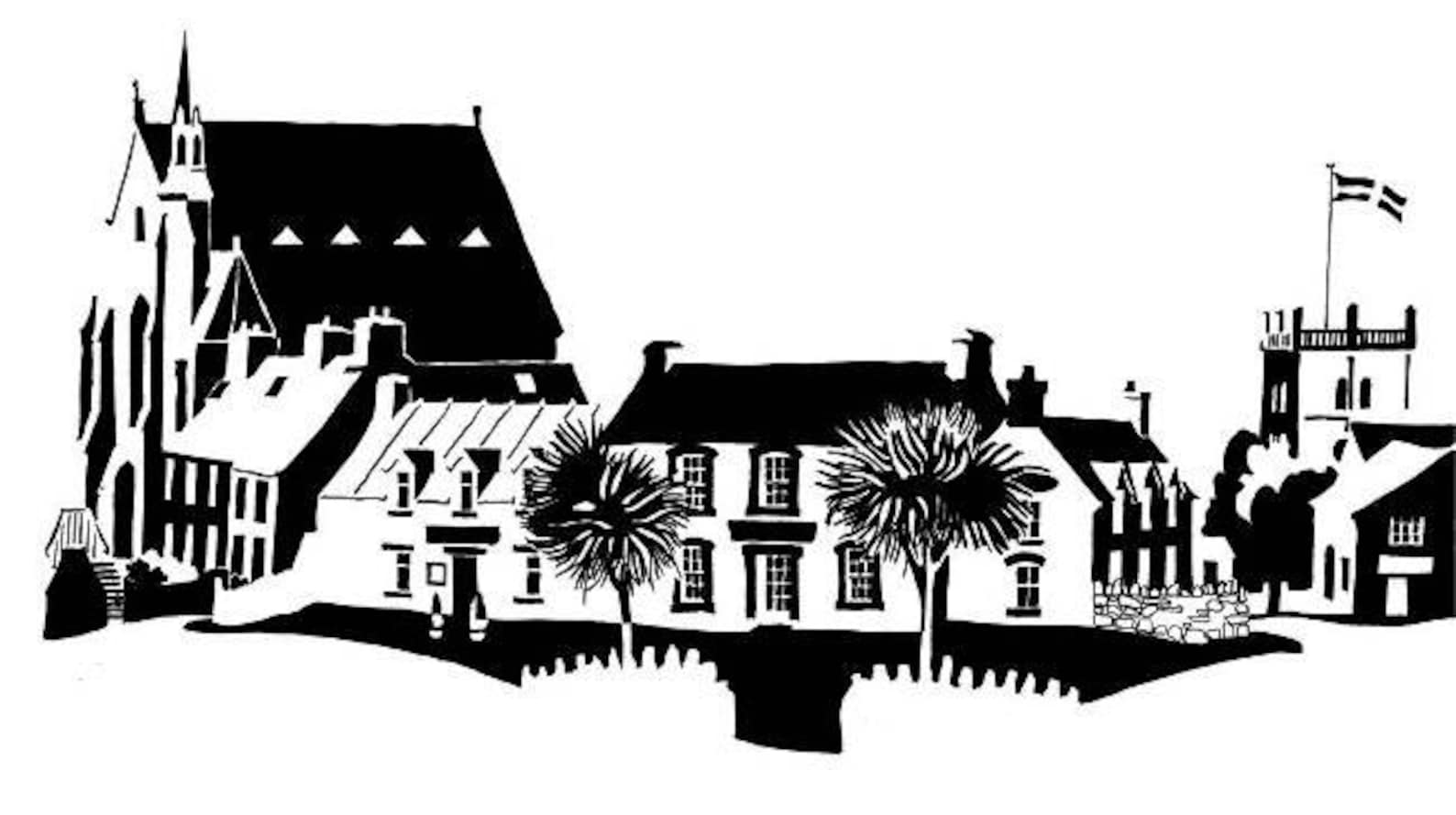 St Davids Cross Giclee Print - Etsy