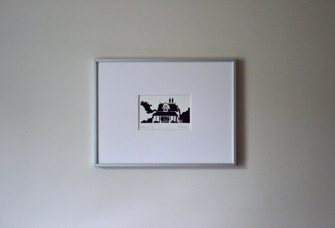 Blaise I, Giclee, Blaise Hamlet Art Print, Thatched Cottage Art Print ...