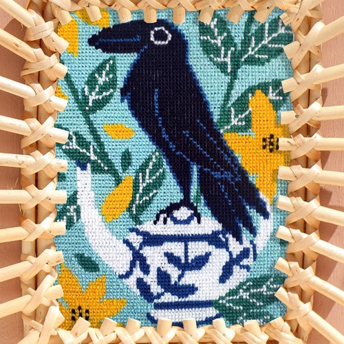 Four Leaf Clover Mini Hoop Kit With Broach Pin Beginner | Etsy