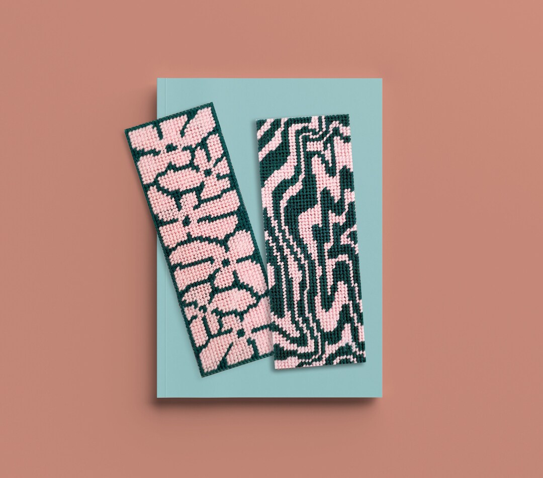 Diy Canvas Kit Abstract Flower Power Bookmark to Do Yourself - Etsy