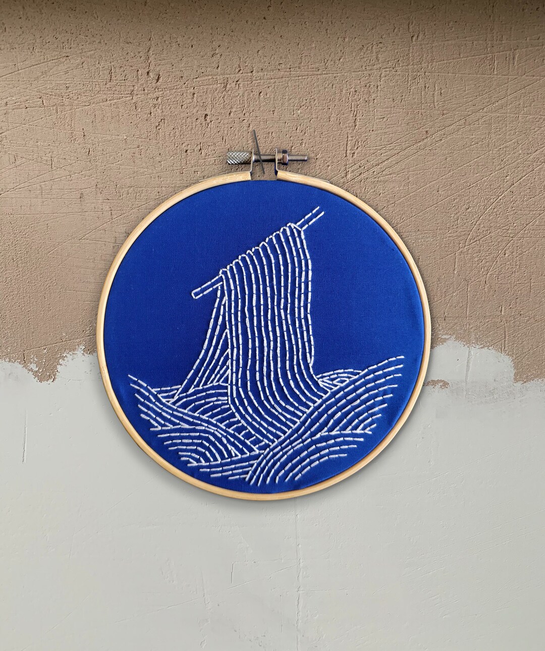 DIY Minimalist Soba Noodle Embroidery Kit - Etsy