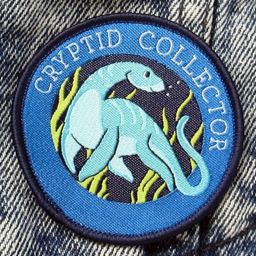 Bigfoot Cryptid Series Cryptozoology Embroidered Patch - Etsy