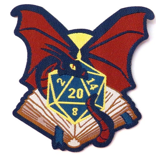 Dungeons and Dragons Patch Dnd Wizard Patch Dungeon Master - Etsy