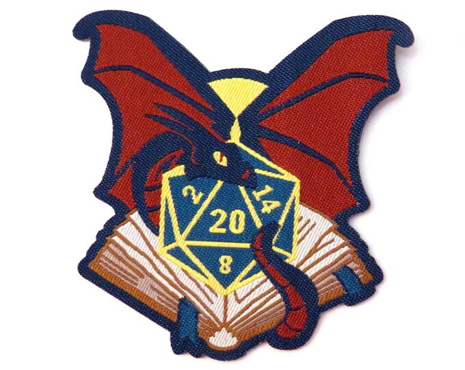 RPG Scouts: Dice Hoarder Patch - Etsy UK