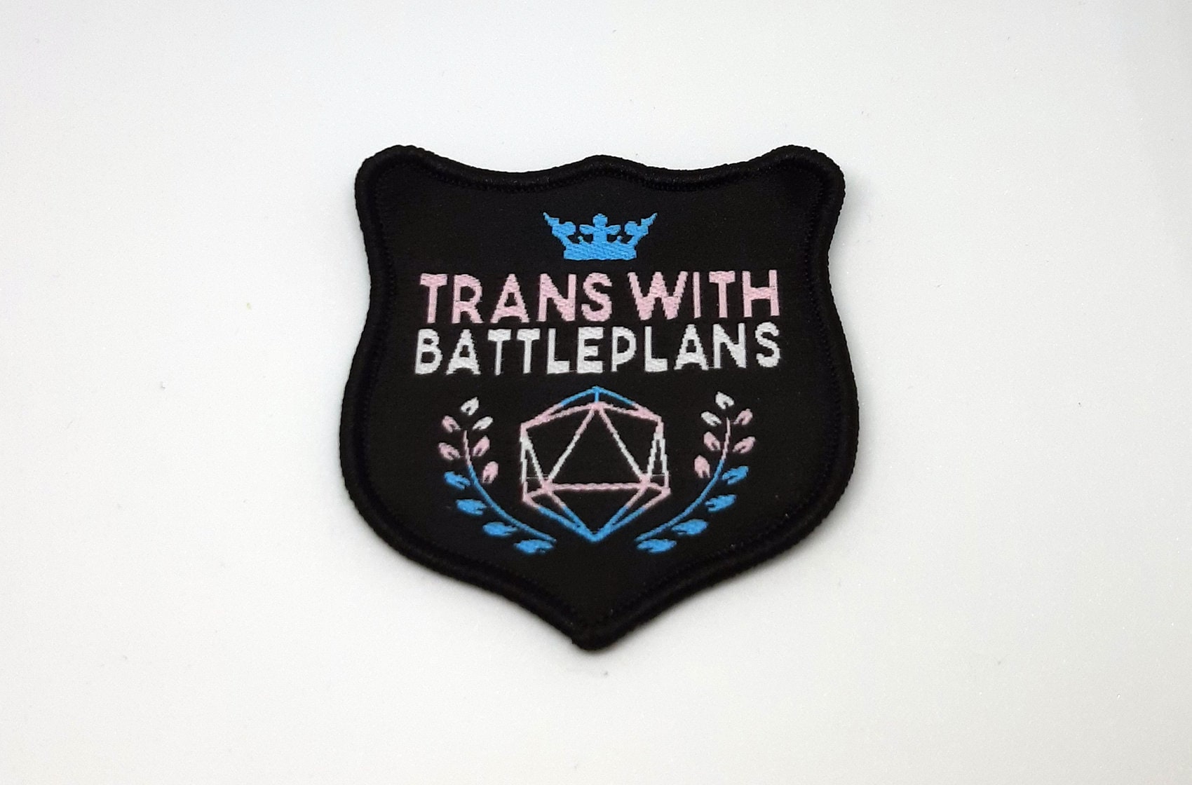 RPG Scouts: Trans With Battleplans Woven Patch - Etsy UK