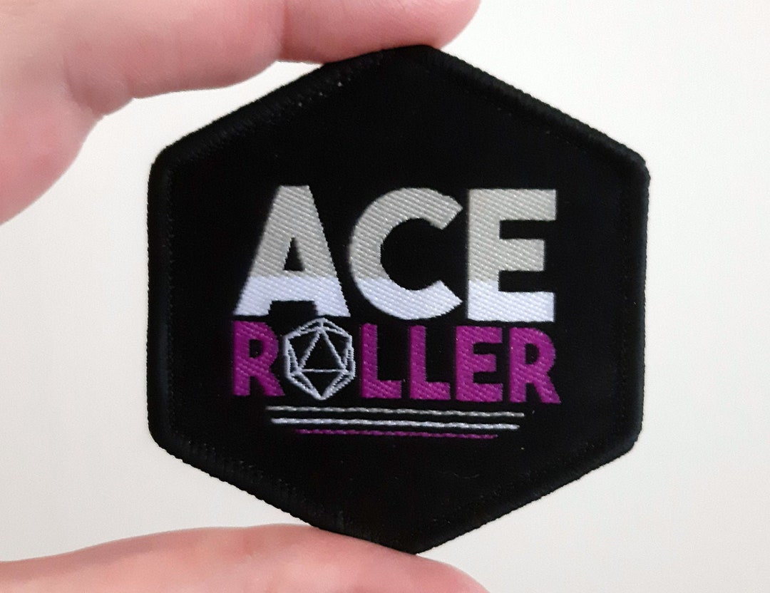 RPG Scouts: Ace Roller Woven Patch - Etsy