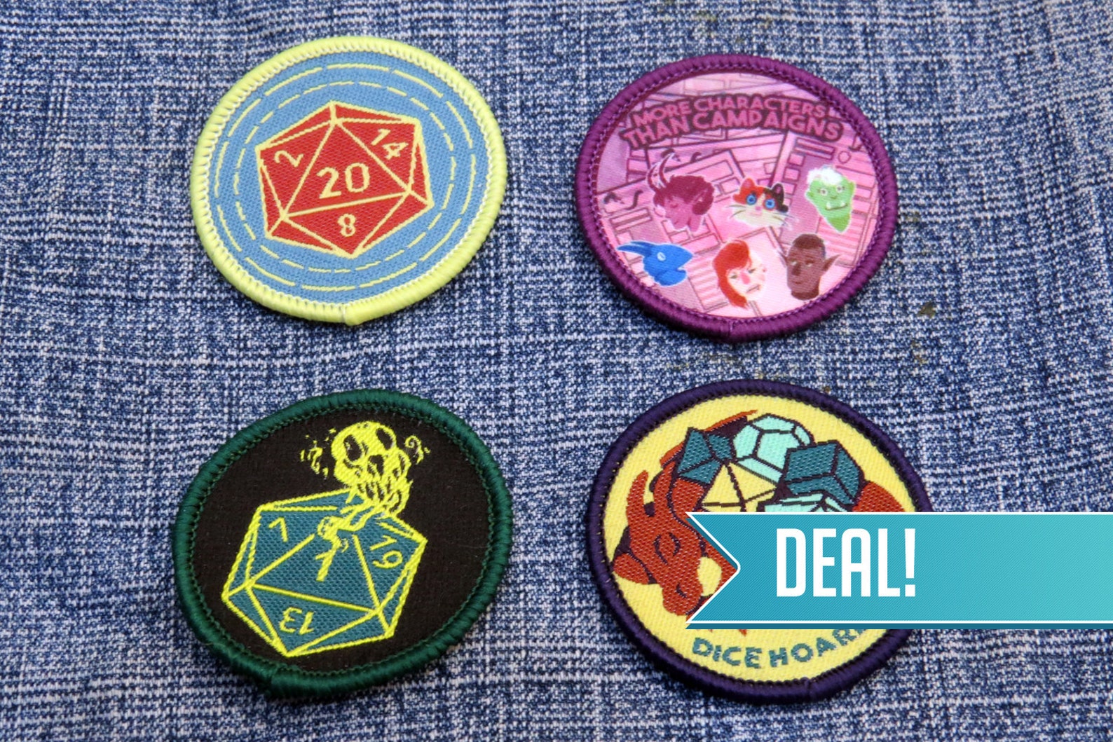 RPG Scouts: Reward Patches Pack | Etsy UK