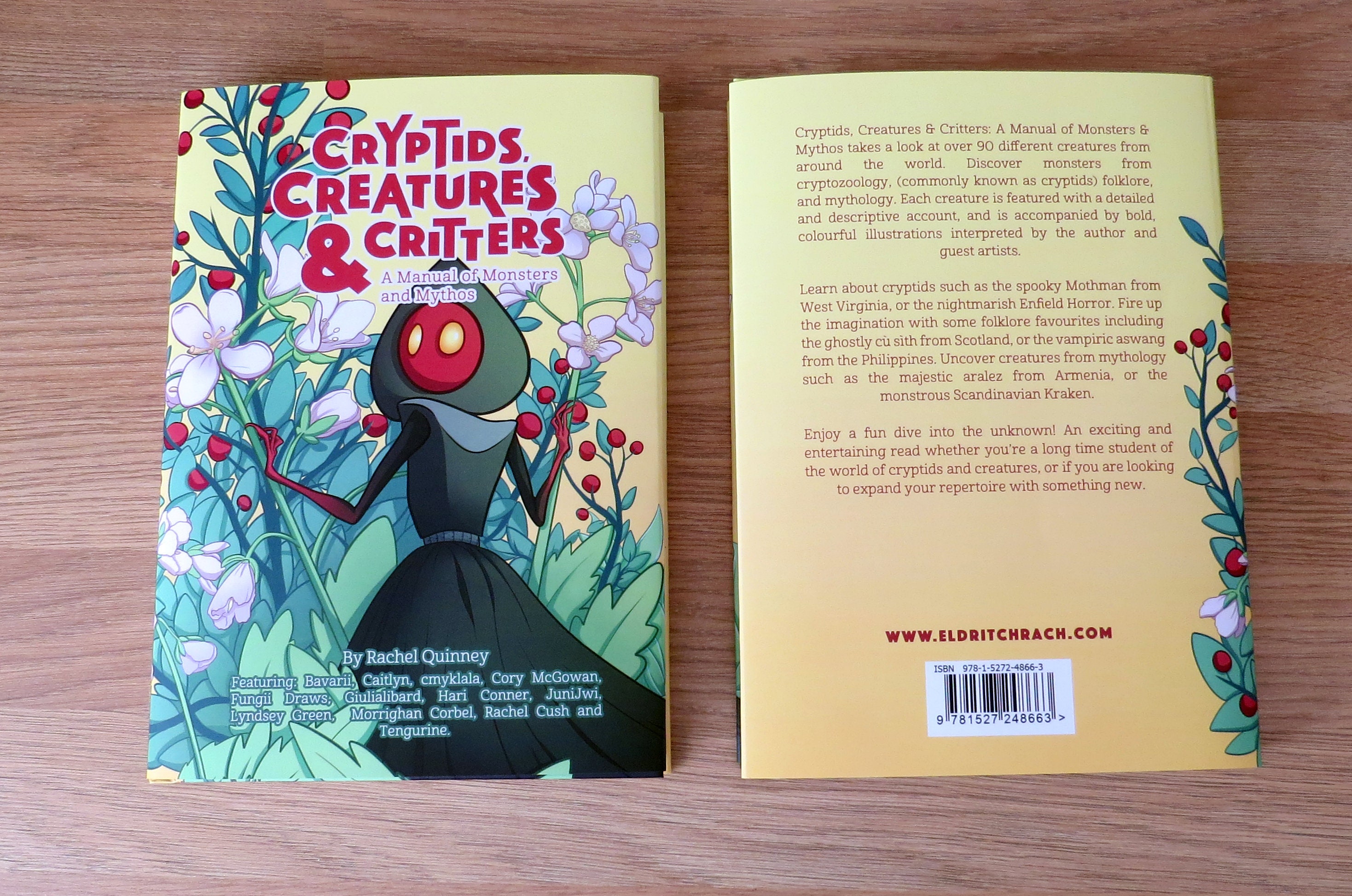 Cryptids Creatures & Critters: A Manual of Monsters and - Etsy