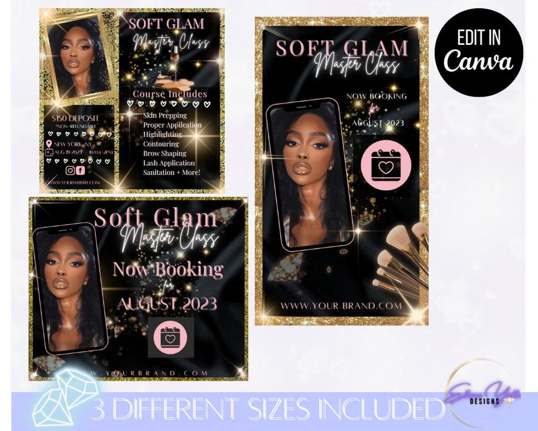 MUA Course Flyer , DIY Makeup Class Flyer , Instagram Flyer , Canva ...