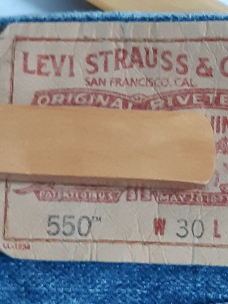 Vintage Men's Blue Jeans/ With Metal Button Jeans/ With - Etsy